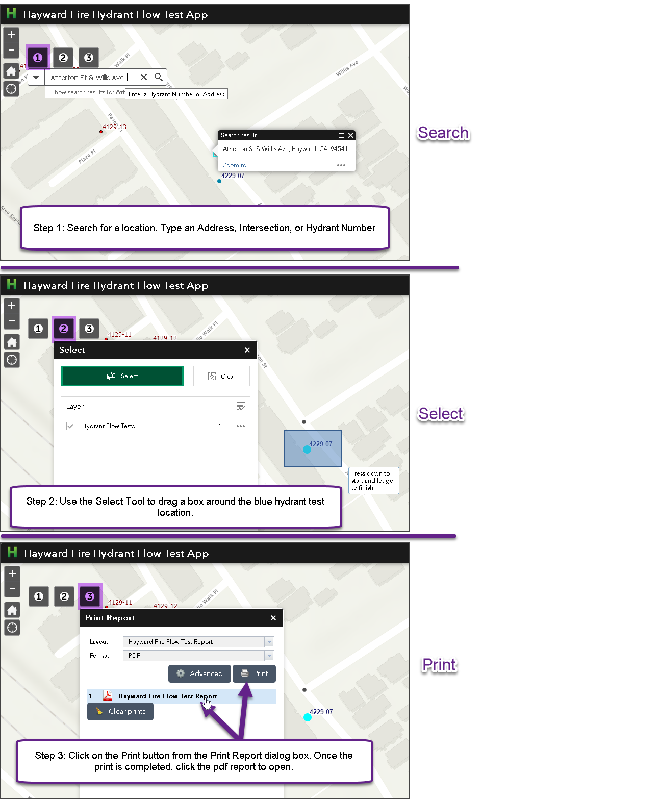 ArcGIS Web Application